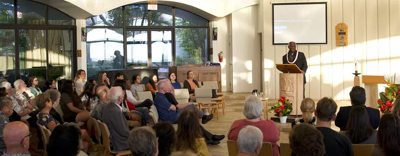 Cardinal Turkson Visits Campus – Chaminade University of Honolulu