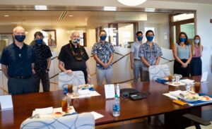 Most Reverend Larry Silva Visits Campus | Chaminade University ...