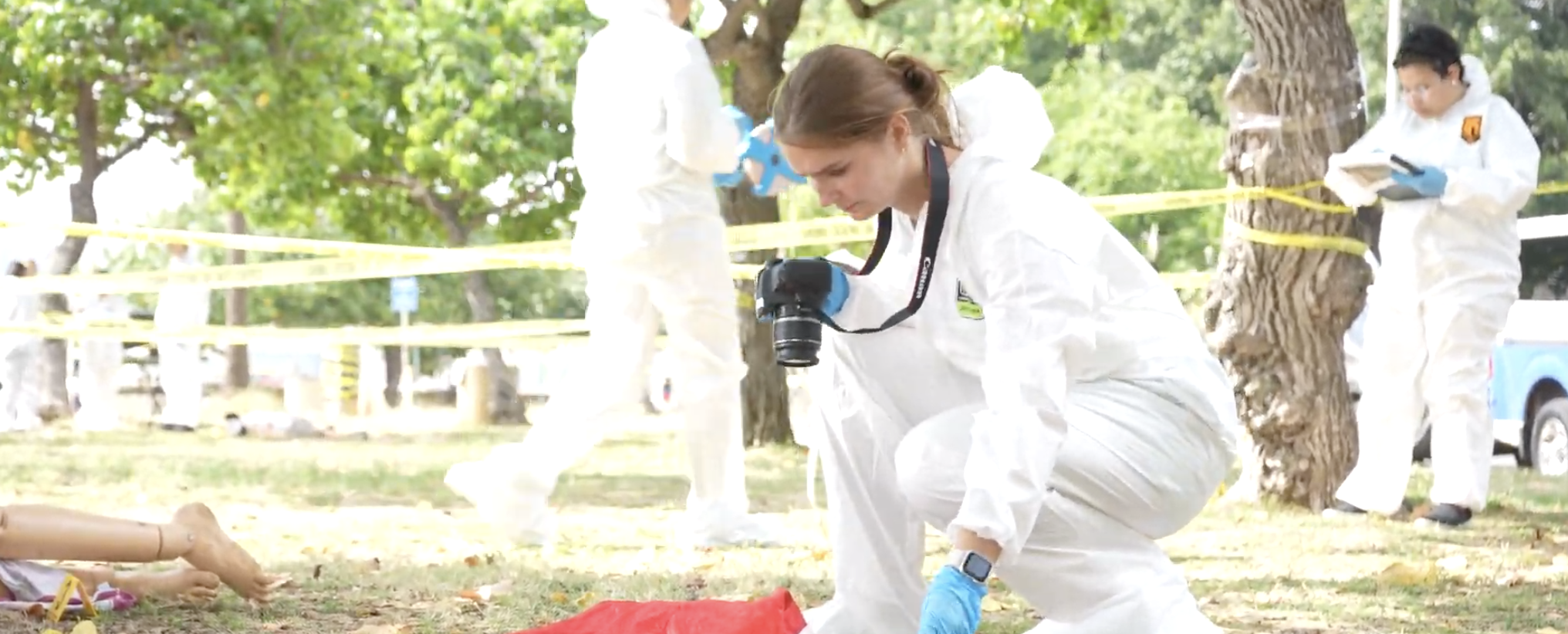 Students Investigative ‘Crime Scene’ in Waikiki – Chaminade University ...